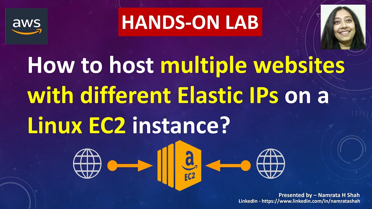Aws Hands On Lab How To Host Multiple Websites With Different Elastic Ips On A Linux Ec2 Instance