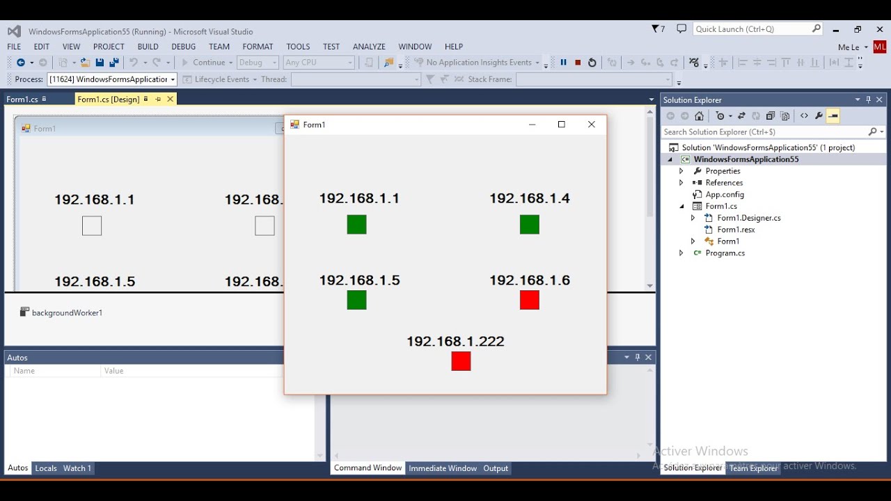 Ping multiple IP Addresses at the same time continuously using C# Ping multiple IP Addresses at the same time continuously using C#