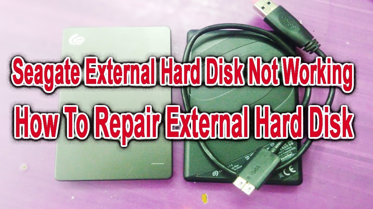 Seagate External Hard Disk Not Working || How To Repair External Hard Disk Seagate External Hard Disk Not Working || How To Repair External Hard Disk