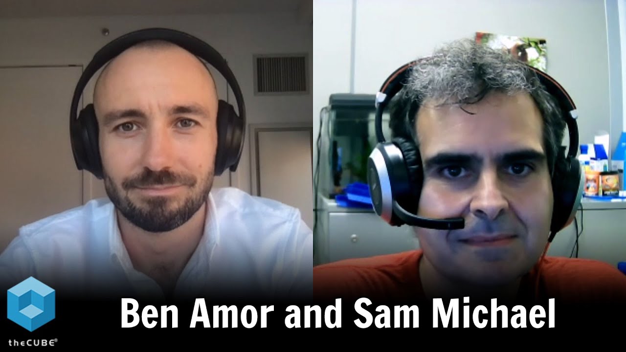 Ben Amor, Palantir, and Sam Michael, NCATS | AWS PS Partner Awards 2021 Ben Amor, Palantir, and Sam Michael, NCATS | AWS PS Partner Awards 2021